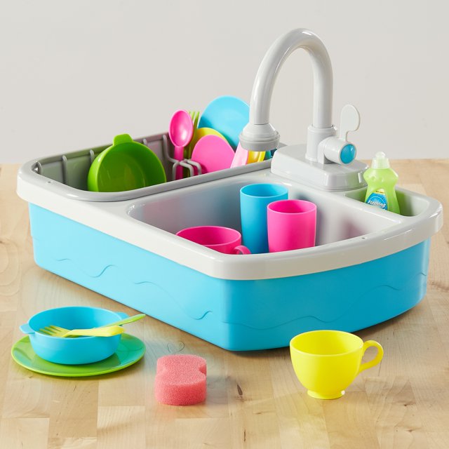 Spark Create Imagine Kitchen Sink Play Set, 20 Pieces - Walmart.com