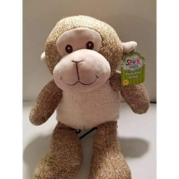 Spark Create Imagine Plush Knit Animal, Monkey - Walmart.com