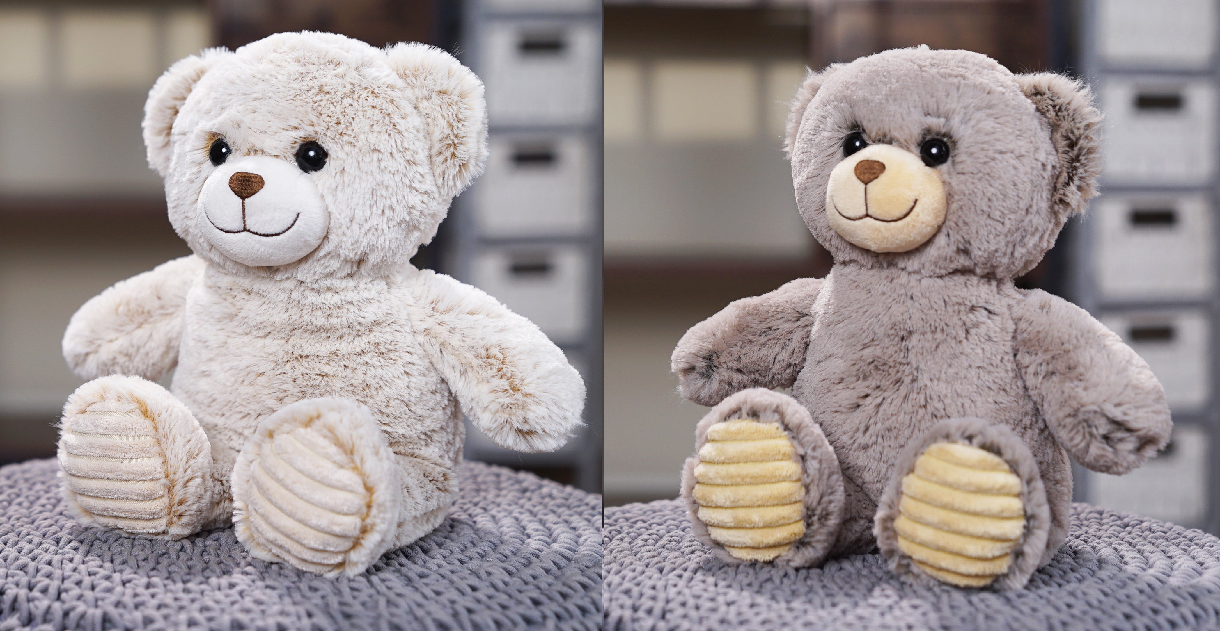 Spark Create Imagine Teddy Bears Plush Toy 14” Overall-Beige and Brown ...