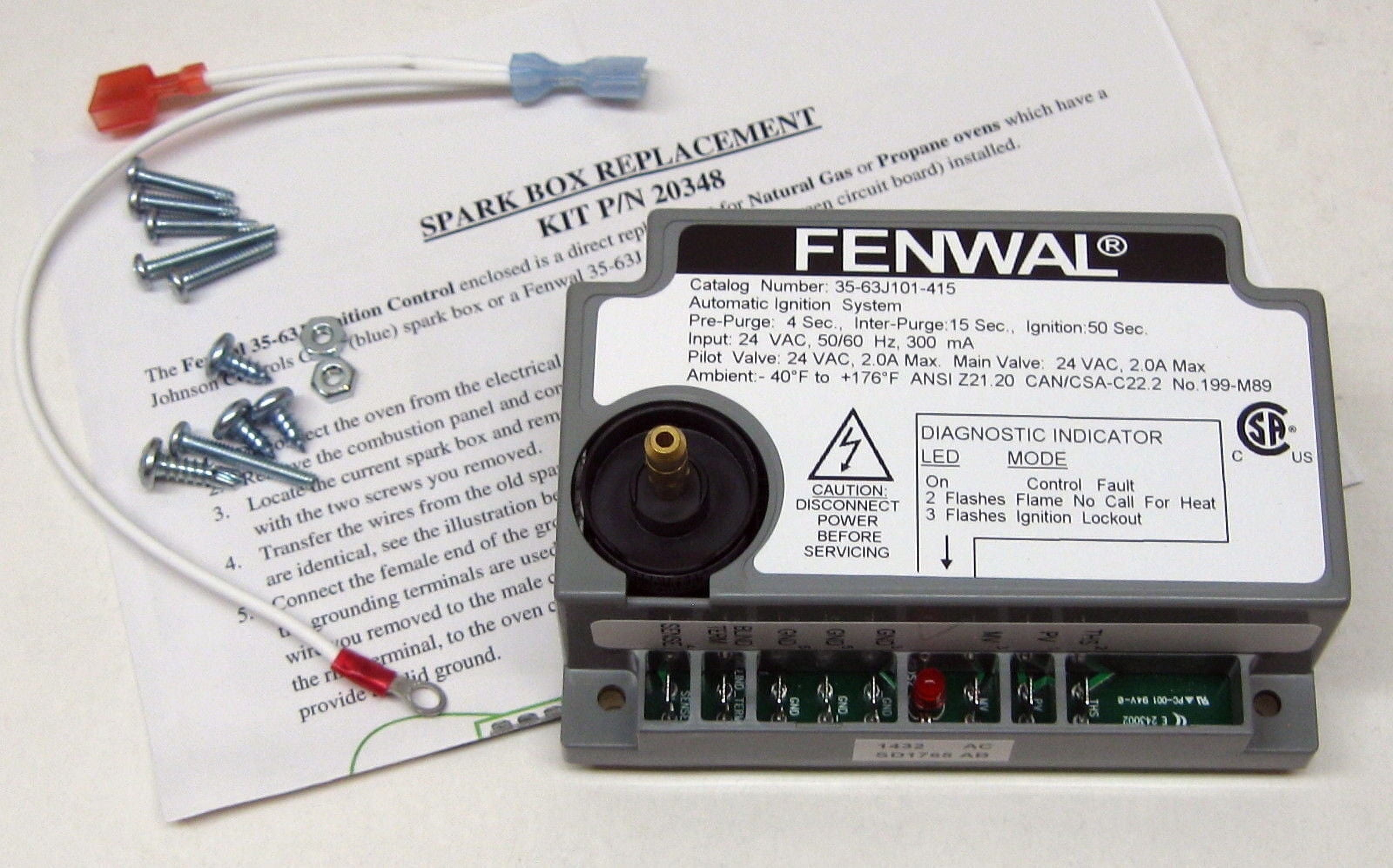 Spark Ignition Board for Blodgett 20348 44-1266 35-63J101-415 G770-MGC3 ...