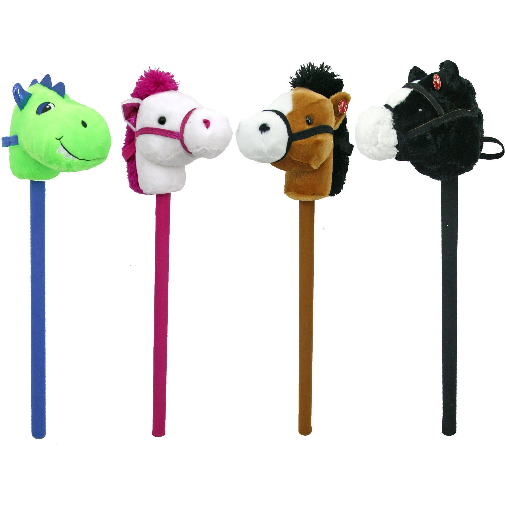 Spark Musical Galloping Dinosaur Stick - Plush Toy - Walmart.com