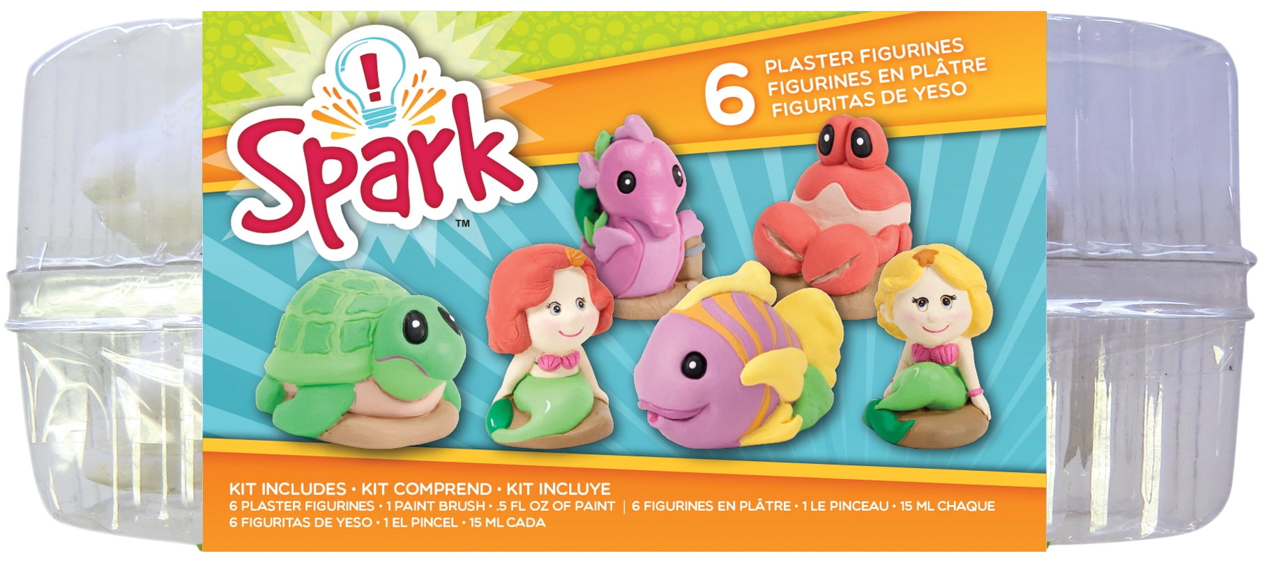 Spark Plaster Value Pack-Mermaids - Walmart.com