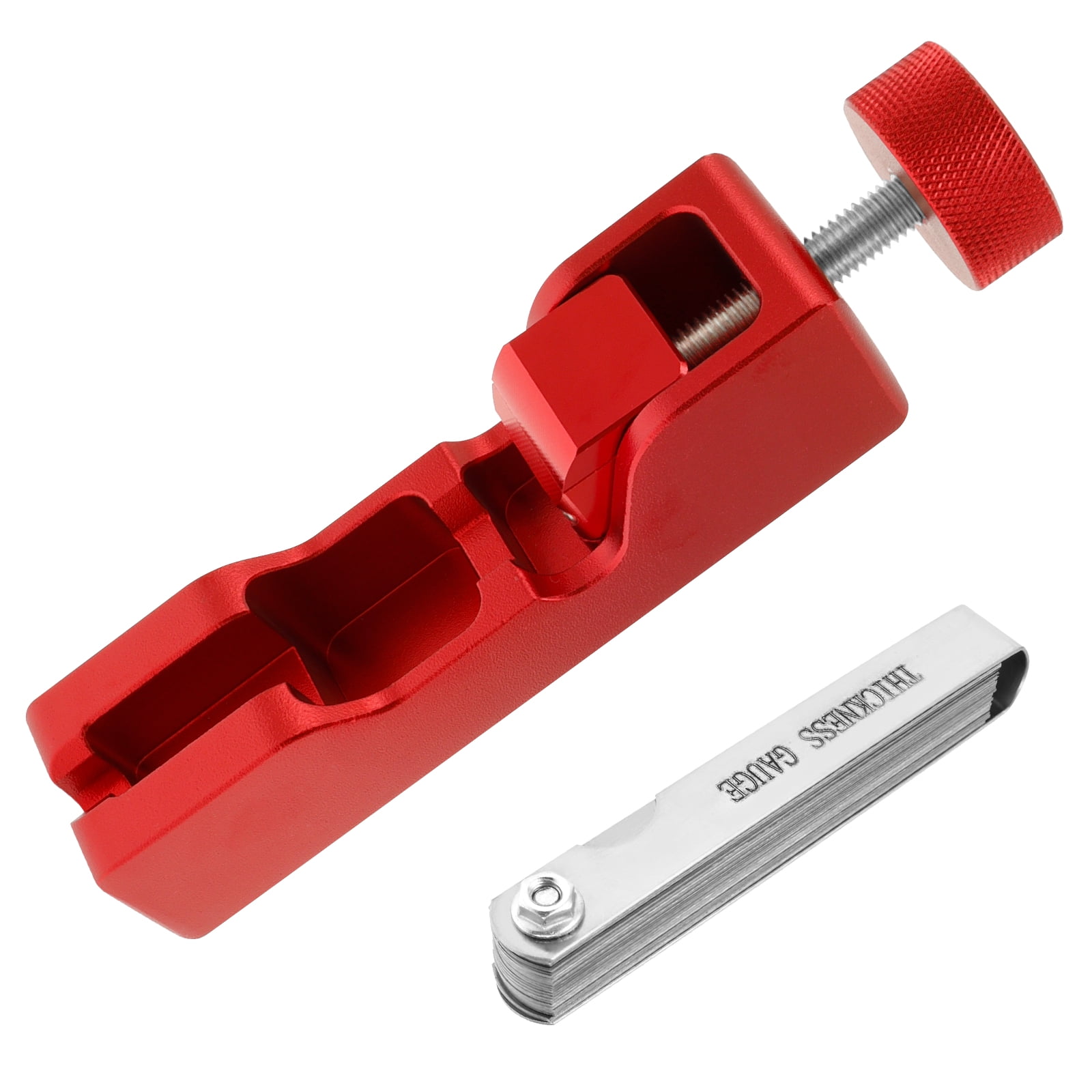 Spark Plug Gap Tool with Feeler Gauge Aluminum Alloy Universal Spark ...