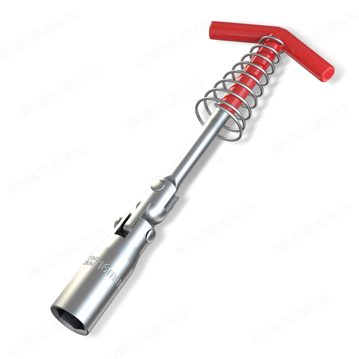 Spark Plug Removal Tool 16mm T-Bar T-Handle Flexible Spanner Socket ...