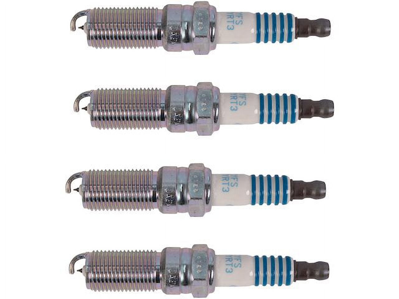 Spark Plug Set 4 Piece - Compatible with 2019 - 2021 Ford Explorer 2.3L ...
