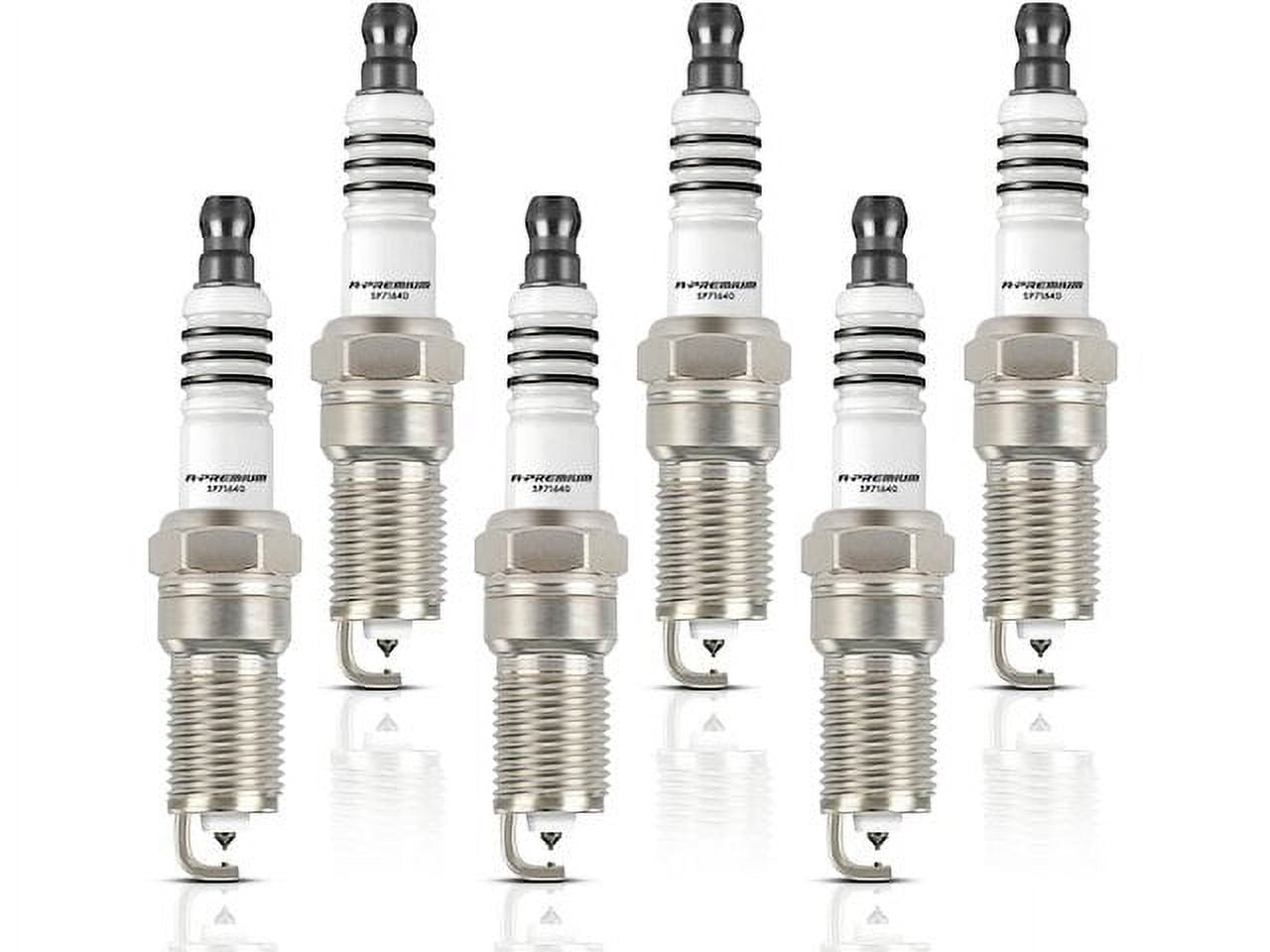 Spark Plug Set 6 - Compatible with 1990 - 1996, 2008 Ford Ranger 4.0L ...