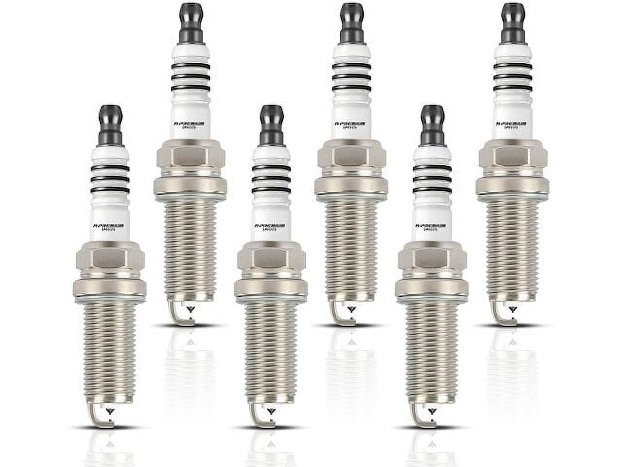 Spark Plug Set 6 - Compatible with 2011 - 2020 Dodge Grand Caravan 3.6L ...