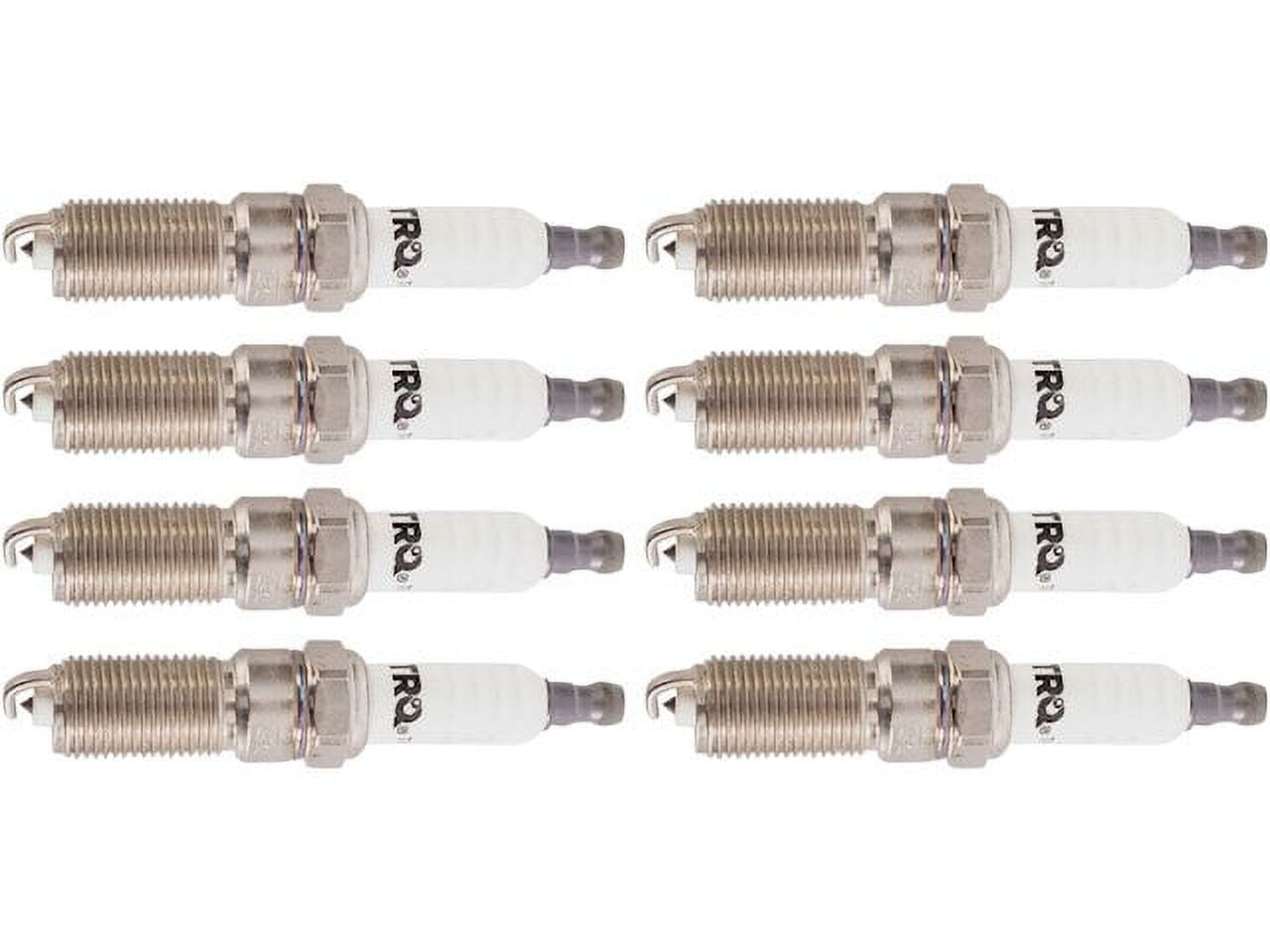 Spark Plug Set 8 Piece - Compatible with 2019 Chevy Silverado 1500 LD 5 ...