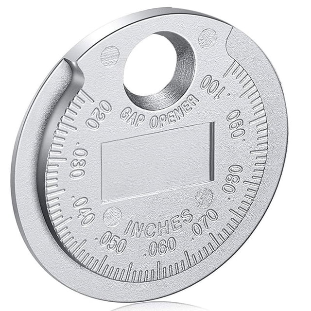 Spark Plug Space Tool Gapper Gauge- Scaled from .020Inch to .100Inch ...