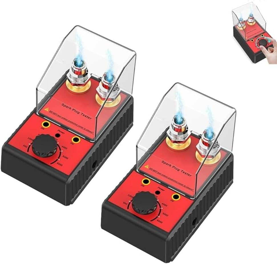 Spark Plug Tester with Dual Testing Hole, Ignition Coil Tester 0 ...