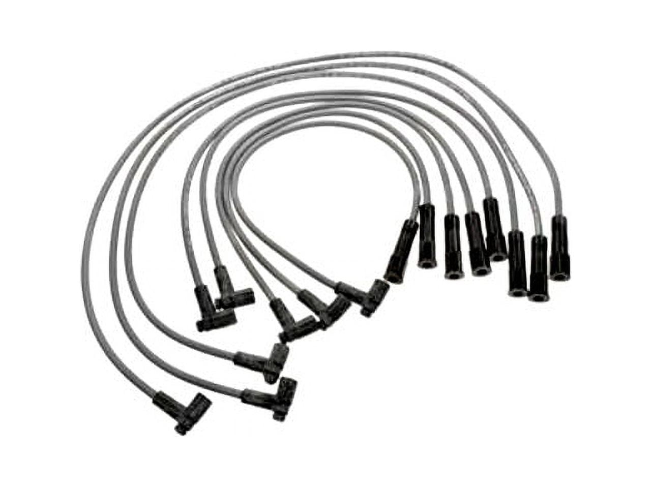 Spark Plug Wire Set - Compatible with 1974 - 1985 Oldsmobile Delta 88 1975 1976 1977 1978 1979 ...