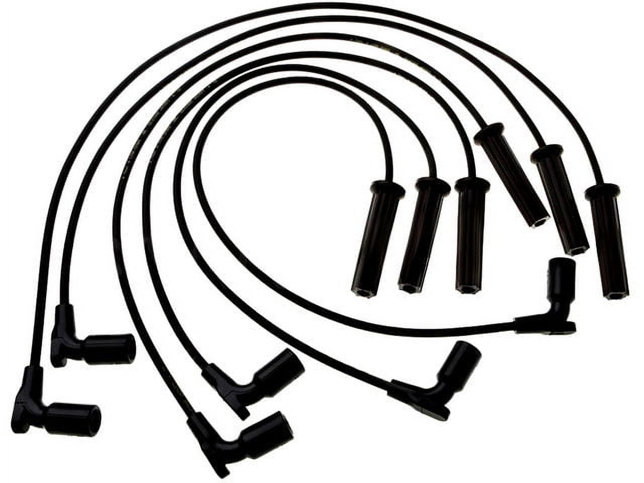 Spark Plug Wire Set - Compatible with 2007 - 2013 Chevy Silverado 1500 4.3L V6 2008 2009 2010 ...