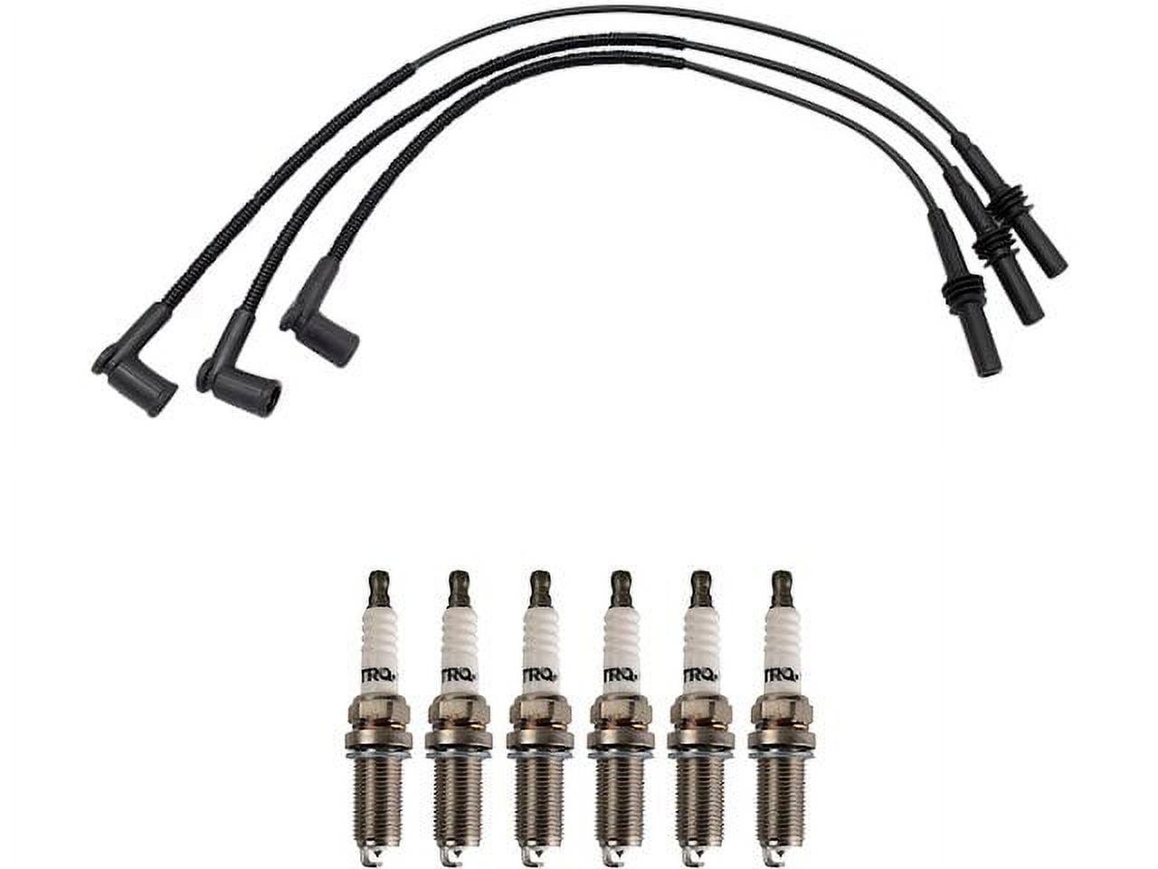 Spark Plug Wire Set with Spark Plugs - Compatible with 2009 - 2010 Jeep ...