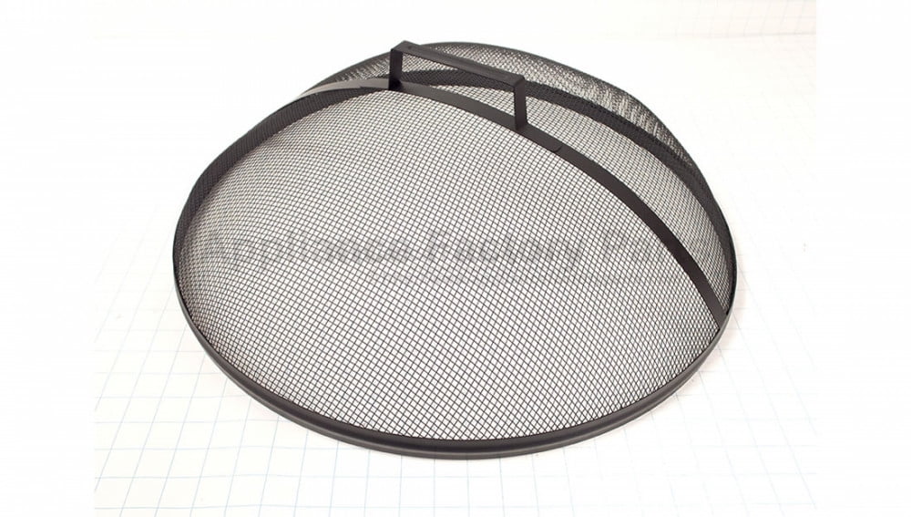 Landmann USA Spark Rounded Black Guard Screen for Fire Pit 22 5/8 ...