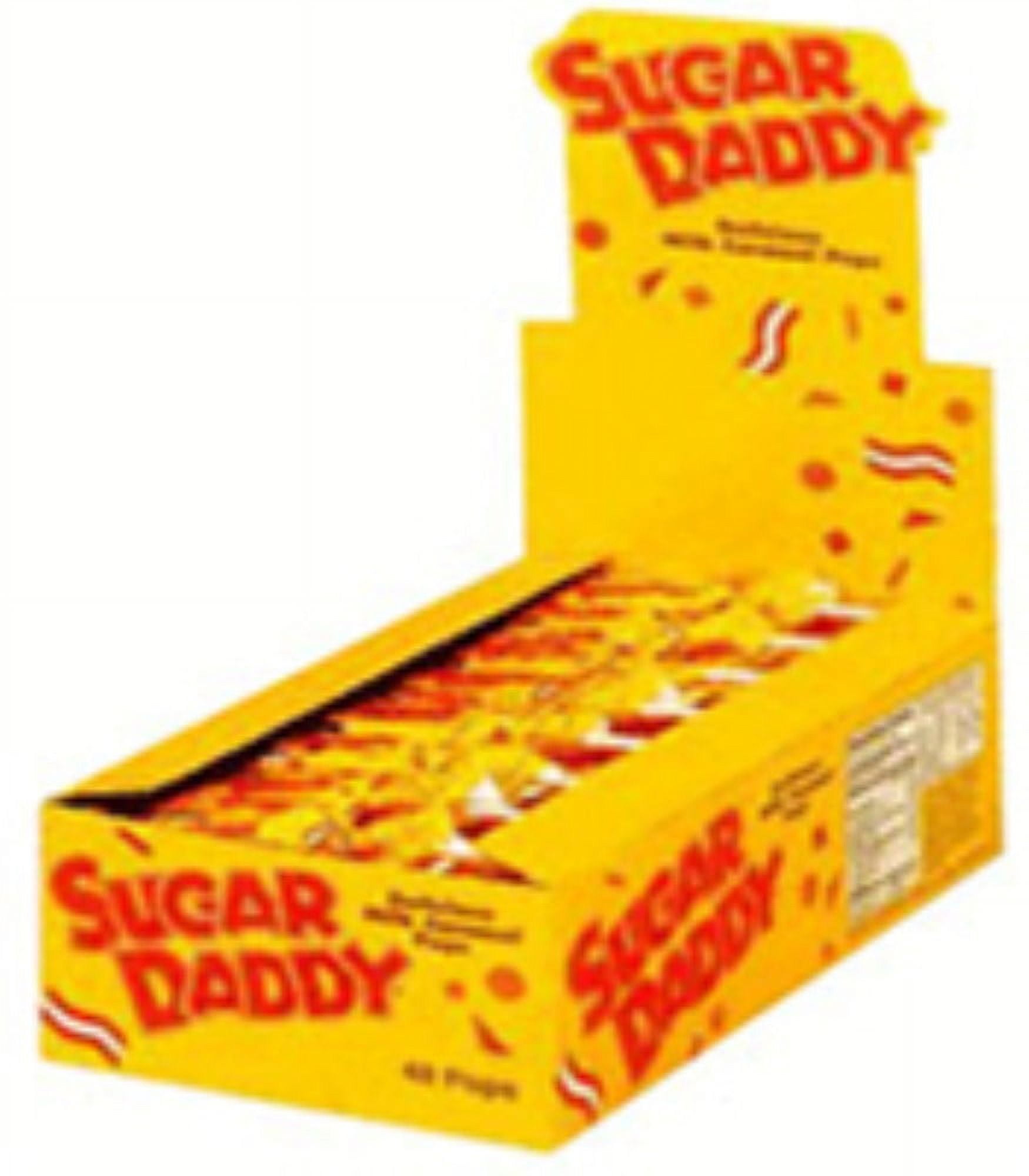 Charms Spark Sugar Daddy Milk Caramel Pops, Nostalgic Candy, Box of 48 ...
