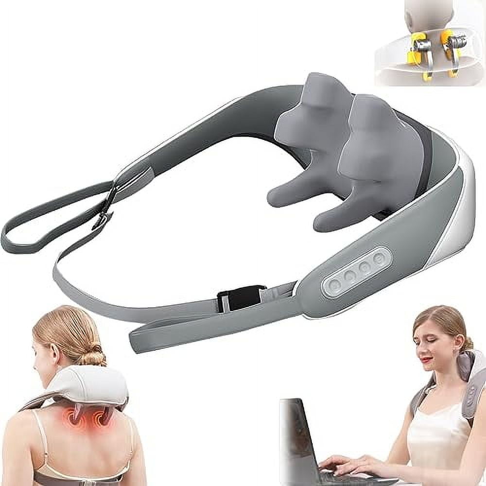 Spark Therma Touch, Neck Massager, Portable Shiatsu Massage Pillow ...