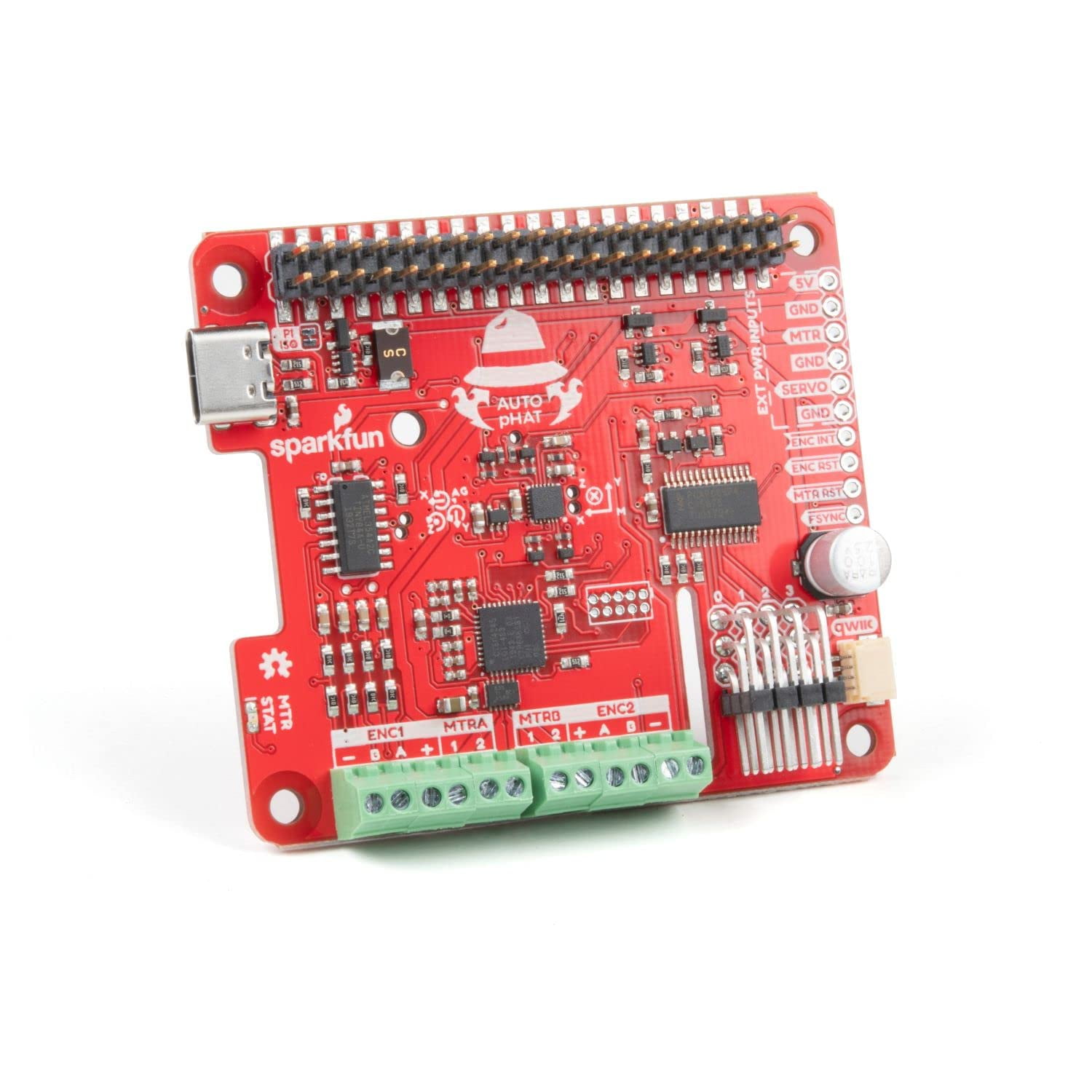 SparkFun Auto pHAT Compatible with Raspberry Pi Google NVIDIA Jetson and More All in One ...