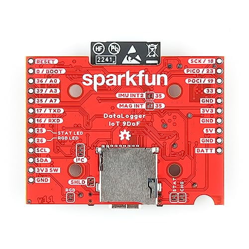 SparkFun DataLogger IoT - 9DoF IMU for Built-in Logging of a Triple-axis Accelerometer, gyro ...
