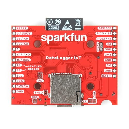 SparkFun DataLogger IoT, ESP32-WROOM-32E Module, MAX17048 LiPo Fuel ...