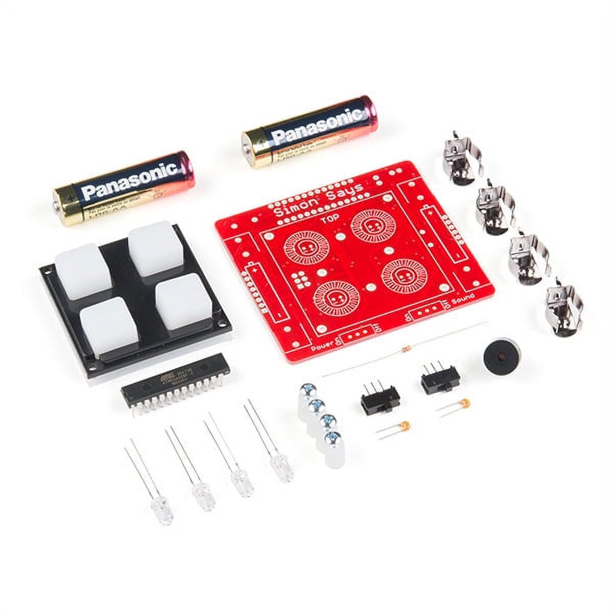 SparkFun Simon Says - Through-Hole Soldering Kit - Walmart.com