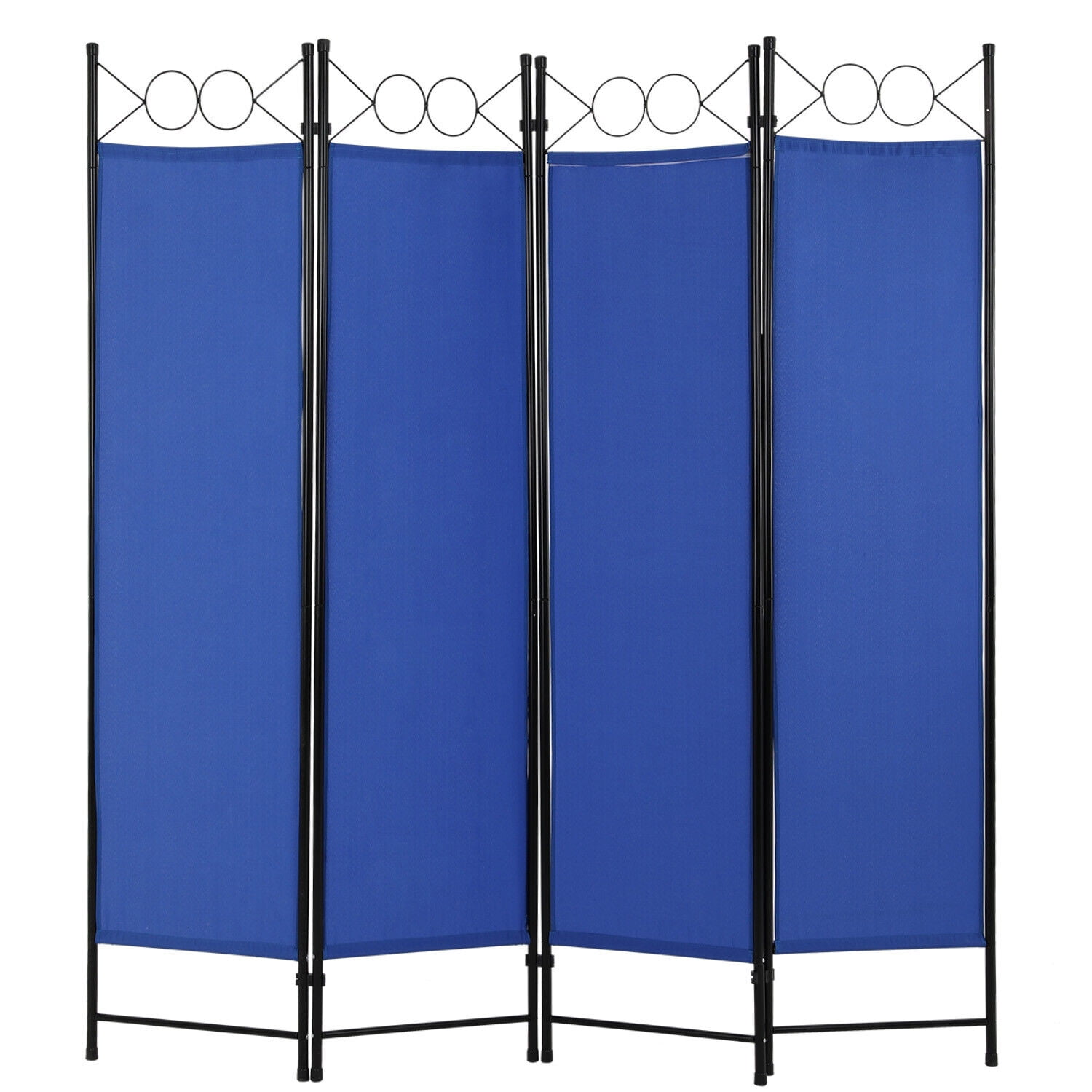 SparkTrend 4 Panel Room Divider 6 Ft Tall Folding Privacy Screen Room ...