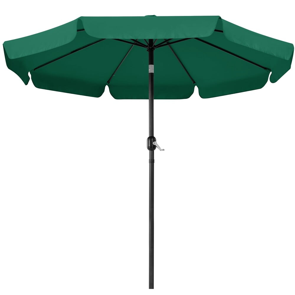 SparkTrend 9ft Patio Umbrella 8 Ribs Outdoor Market Table Umbrella with ...