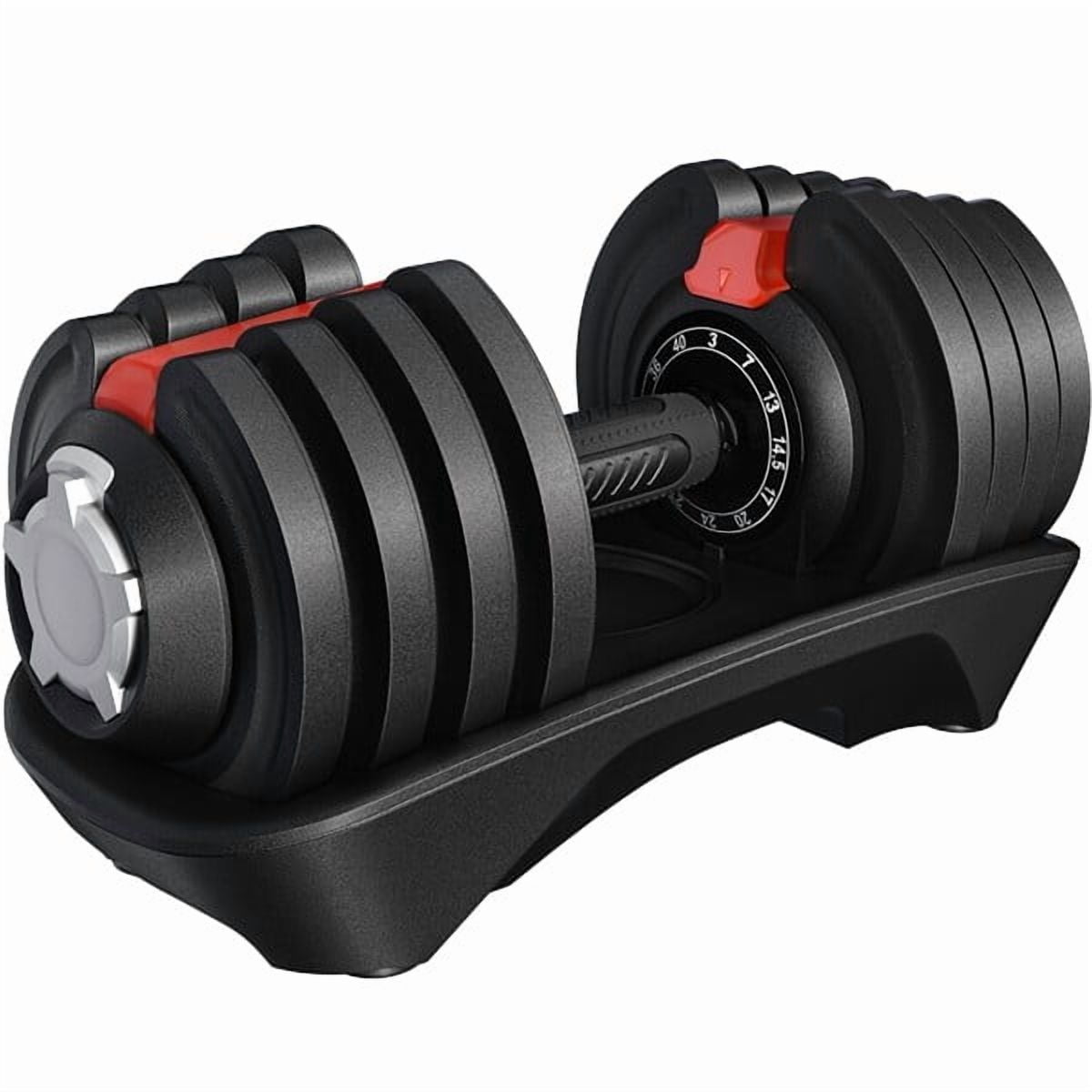 SparkTrend Adjustable Dumbbell Set Adjustable Dumbbells Fast Adjust ...