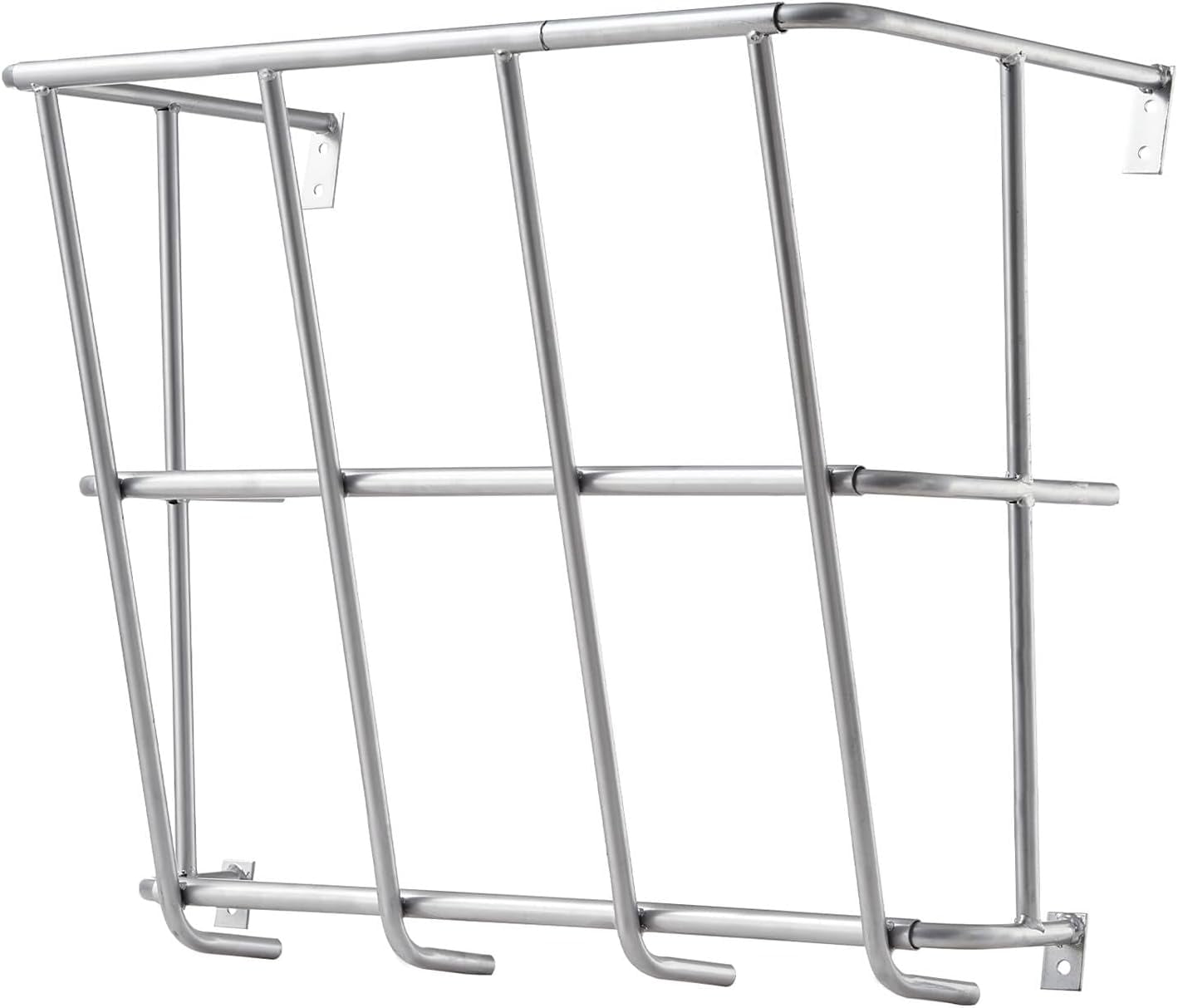 SparkTrend Heavy-Duty Livestock Hay Feeder, 18.5 Gallons Large Capacity ...