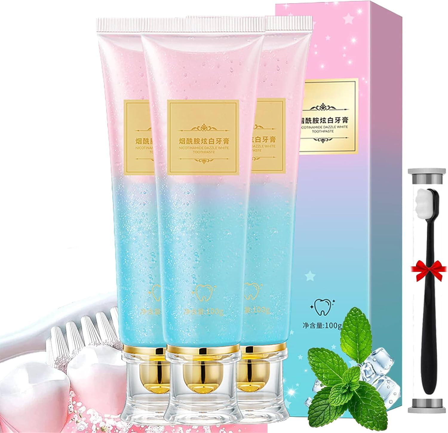 Sparkcartco Toothpaste, Spark Cart Niacinamide Whitening Toothpaste ...