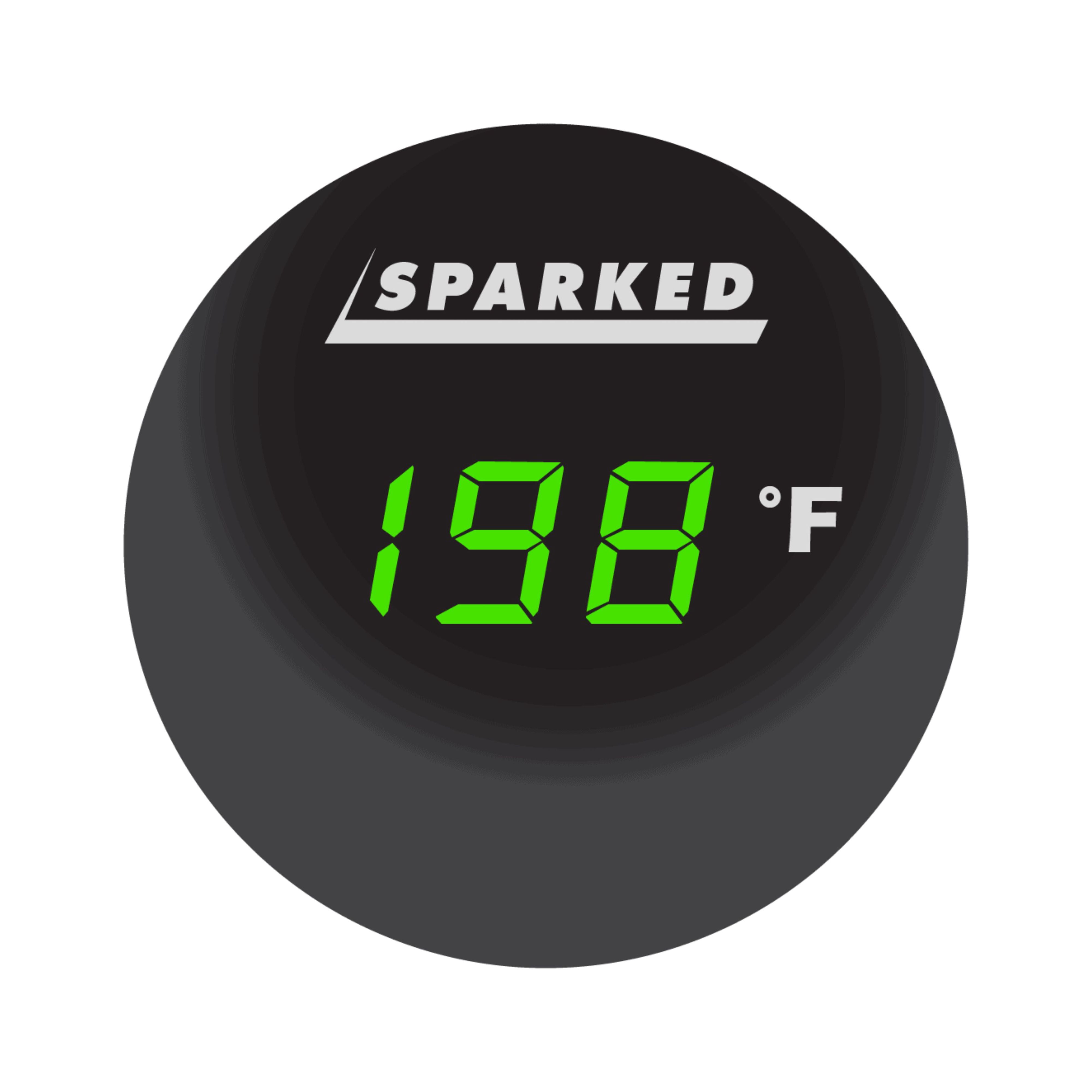 Sparked Innovations Thermometer 12V Ambient Temperature Sensor -34F ...