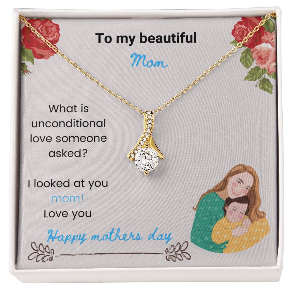Sparking Pendant gift, Alluring Beauty Necklace, 14k White Gold/ 18k ...