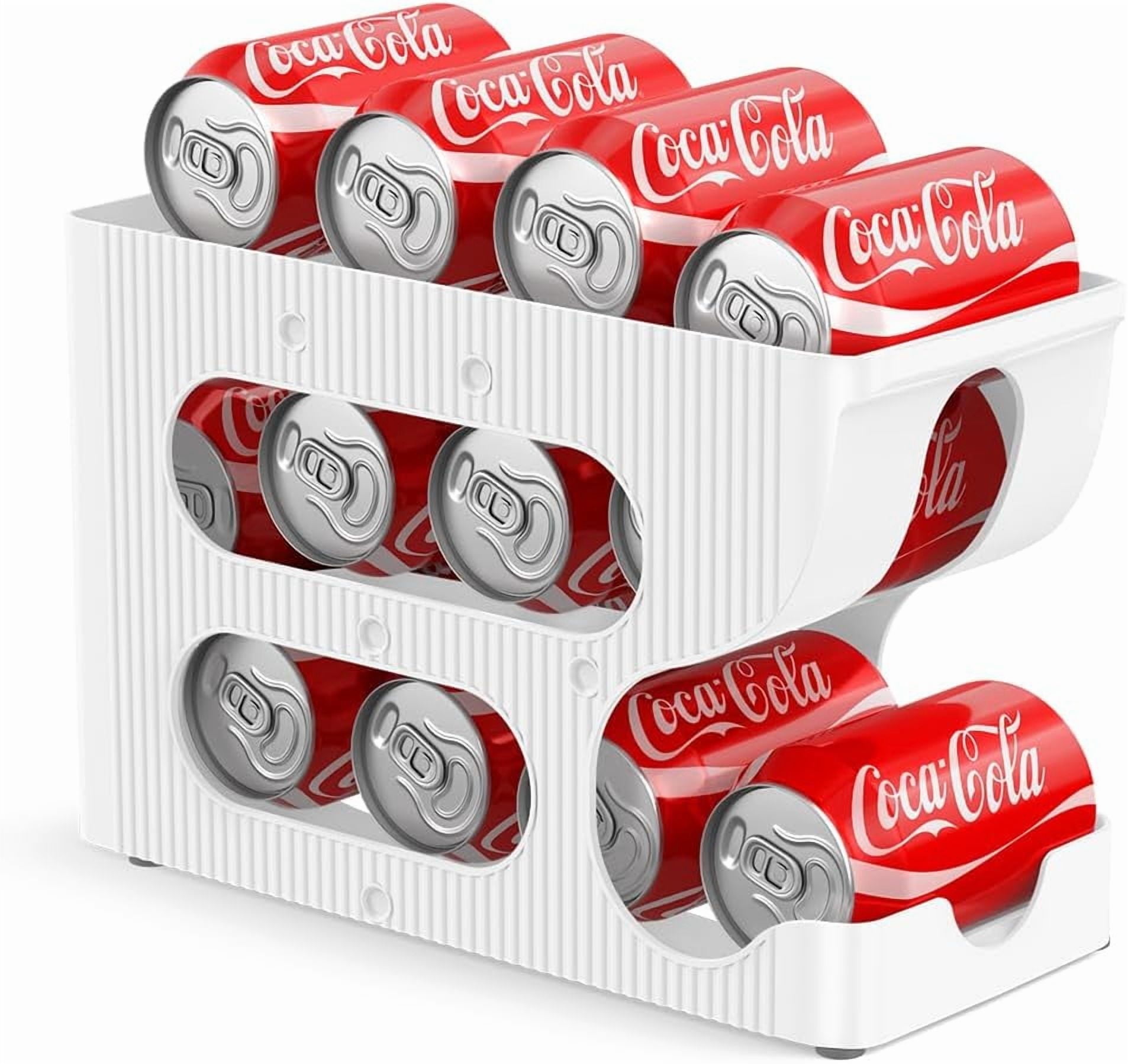 Sparklane Soda Can Organizer for Pantry/Fridge, Automatic Rolling Pop ...