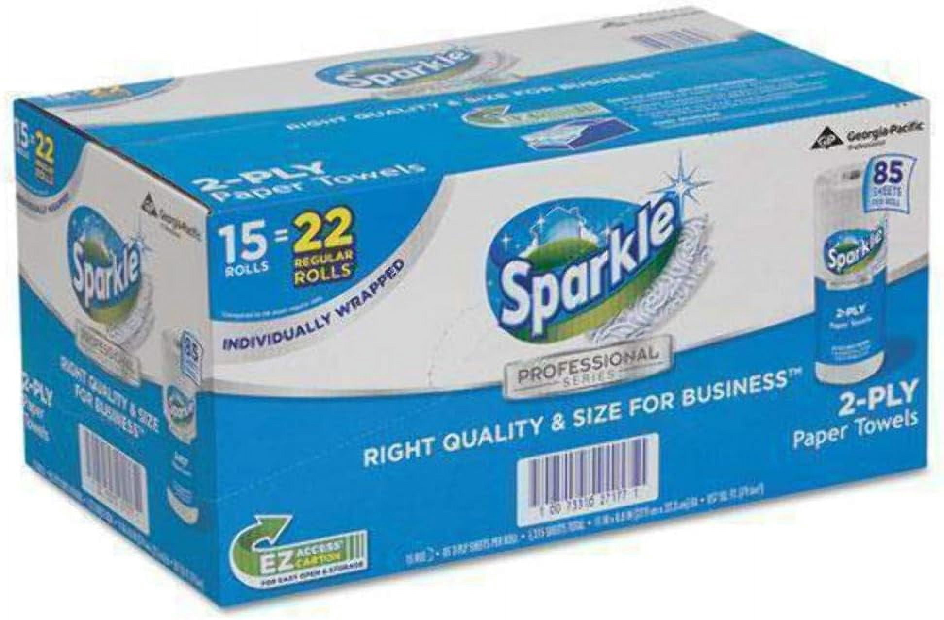 Sparkle 2-Ply Perforated Roll Paper Towels by GP PRO , White, 2717714 ...