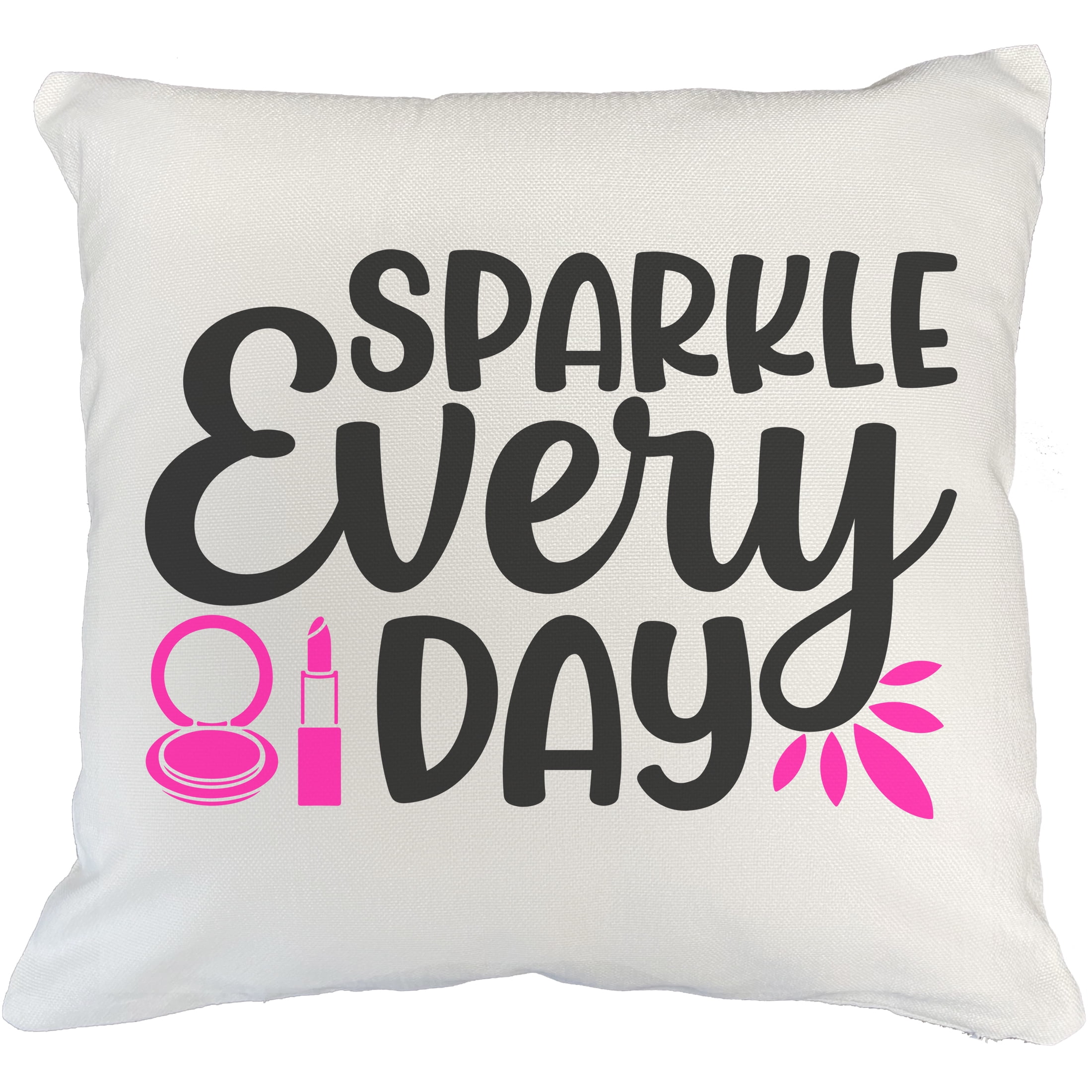 Sparkle Every Day w/ Compact Mirror & Lipstick Design - Beauty Themed ...