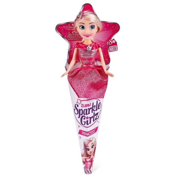 Sparkle Girlz Princess Pink Doll - Walmart.com