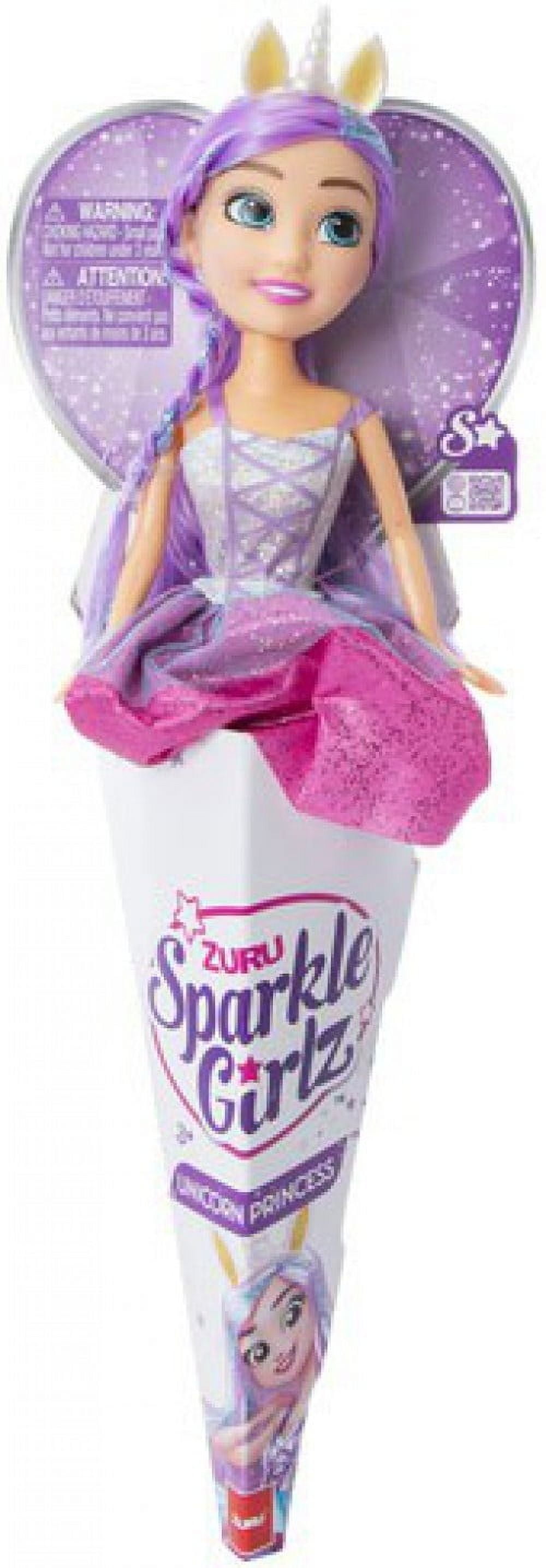Sparkle Girlz Unicorn Princess Purple Doll - Walmart.com