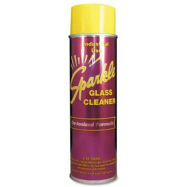 Sparkle : Glass Cleaner, 20oz Aerosol -:- Sold as 2 Packs of - 1 ...