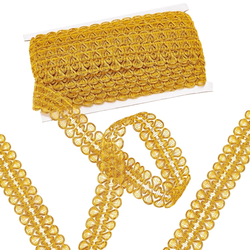 Sparkle Metallic Polyester Ribbon Centipede Ribbon with PVC Plastic ...