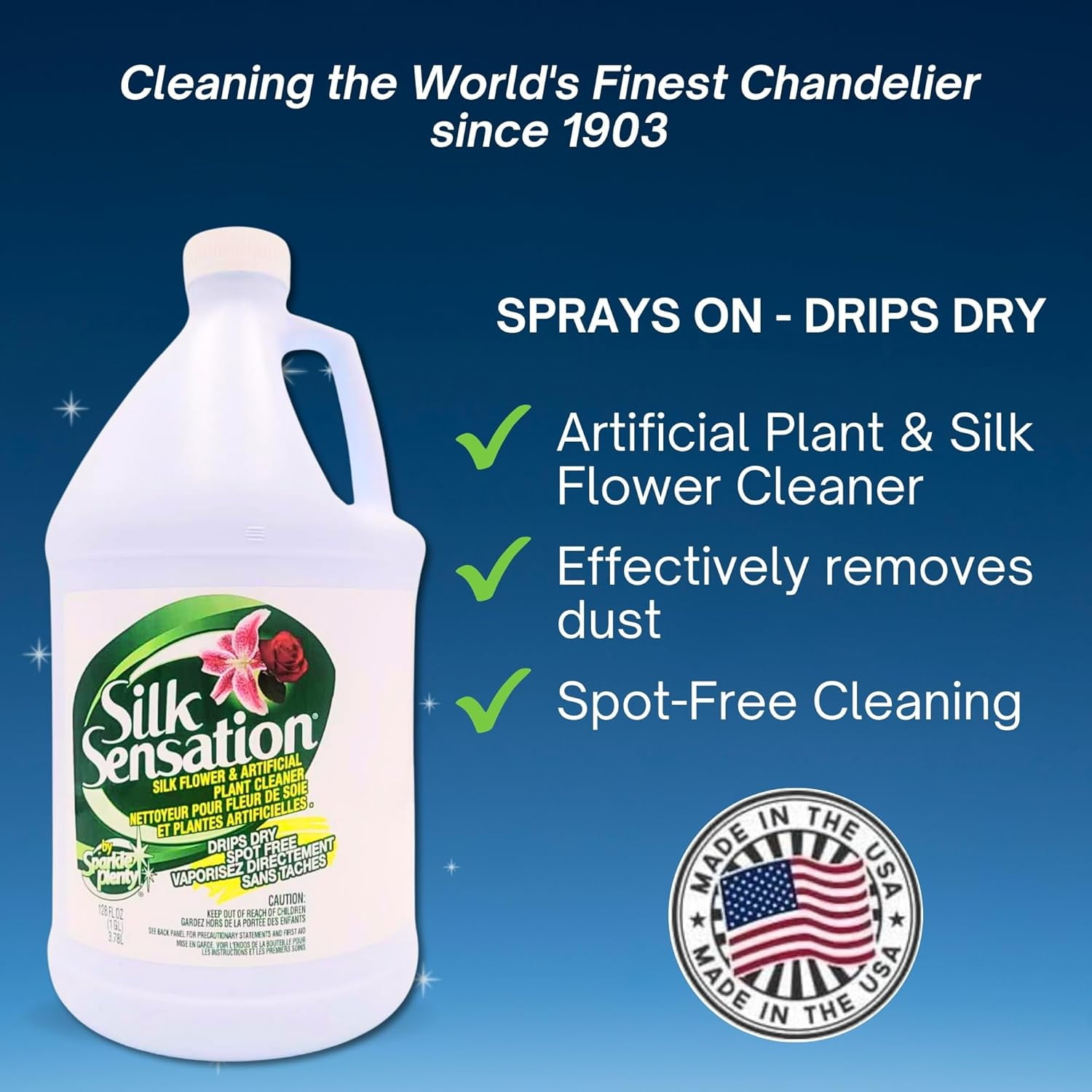 Plenty Silk Sensation Artificial Flower & Plant Leaf Cleaner and Shine ...
