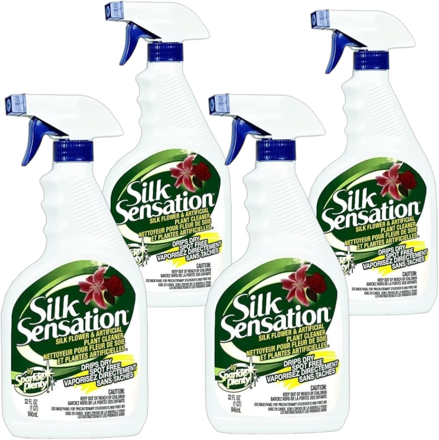Sparkle Plenty Silk Sensation Fake Plant Cleaner - Silk Plant Cleaner ...