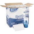 Sparkle Professional Series 2-Ply Perforated Kitchen Paper Towel Rolls ...