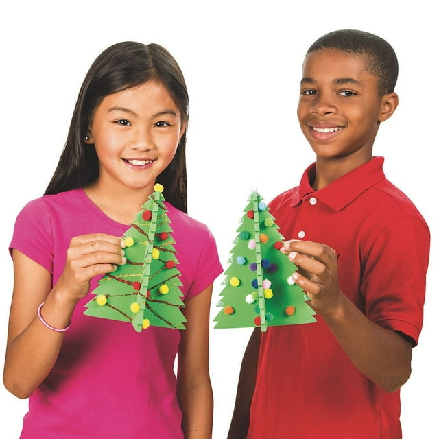 Sparkle Tree Craft Kit (Pack of 12) - Walmart.com
