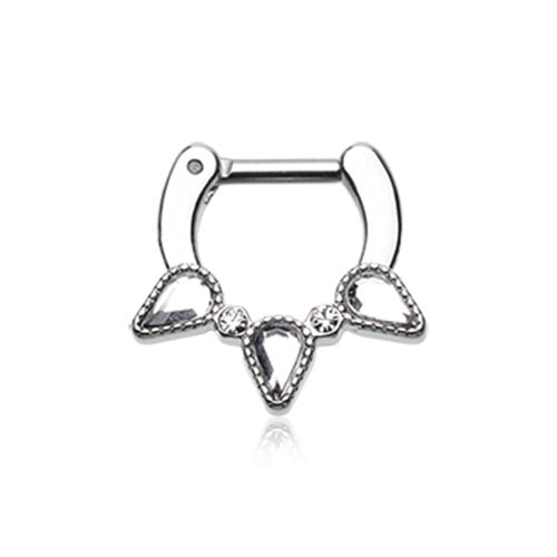 Sparkle Trident Septum Clicker - Walmart.com