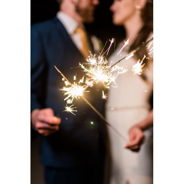 20" inch Wedding Sparklers| Utah Sparklers | Gold Sparklers for ...