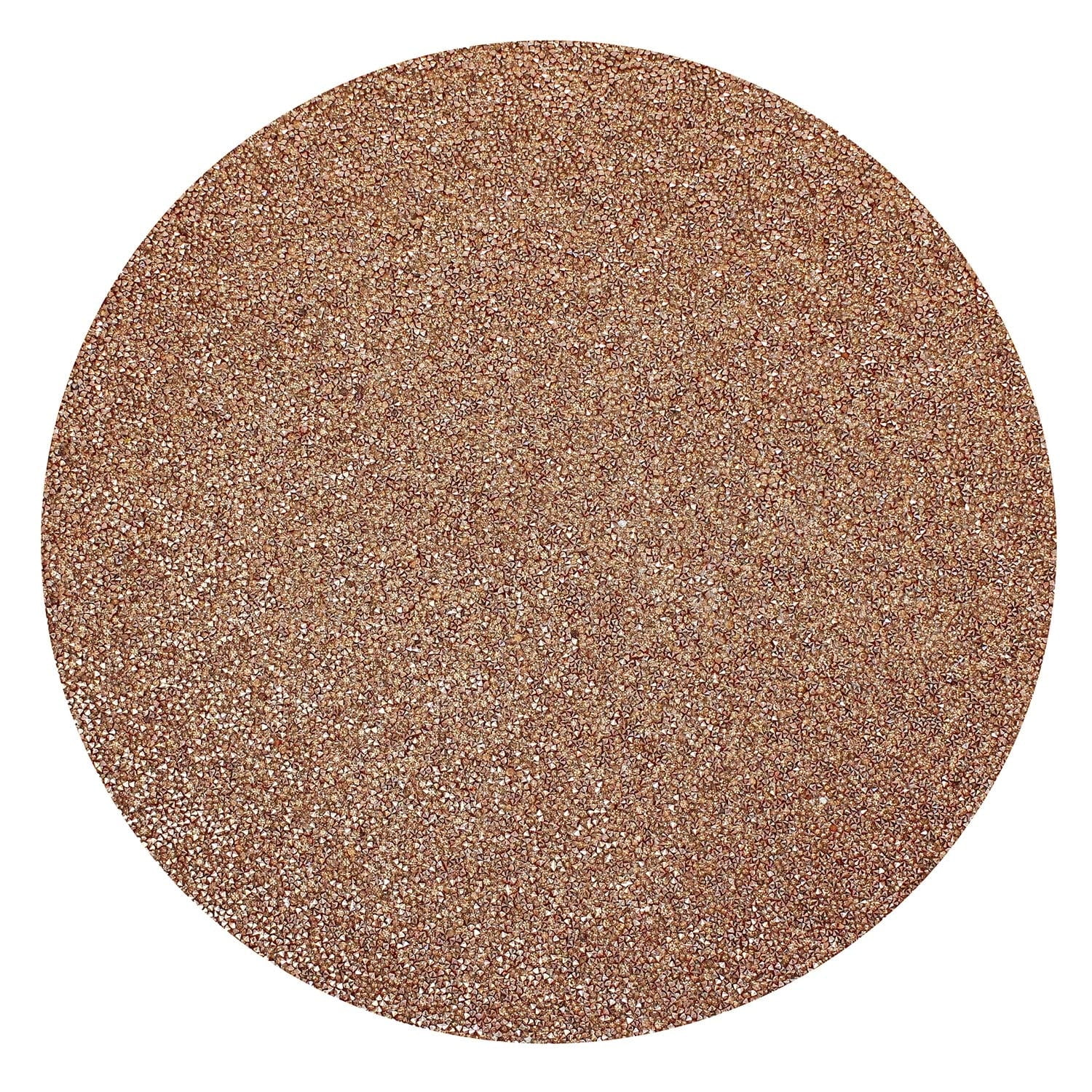Sparkles Home Luminous Round Rhinestone Placemat Copper - Walmart.com