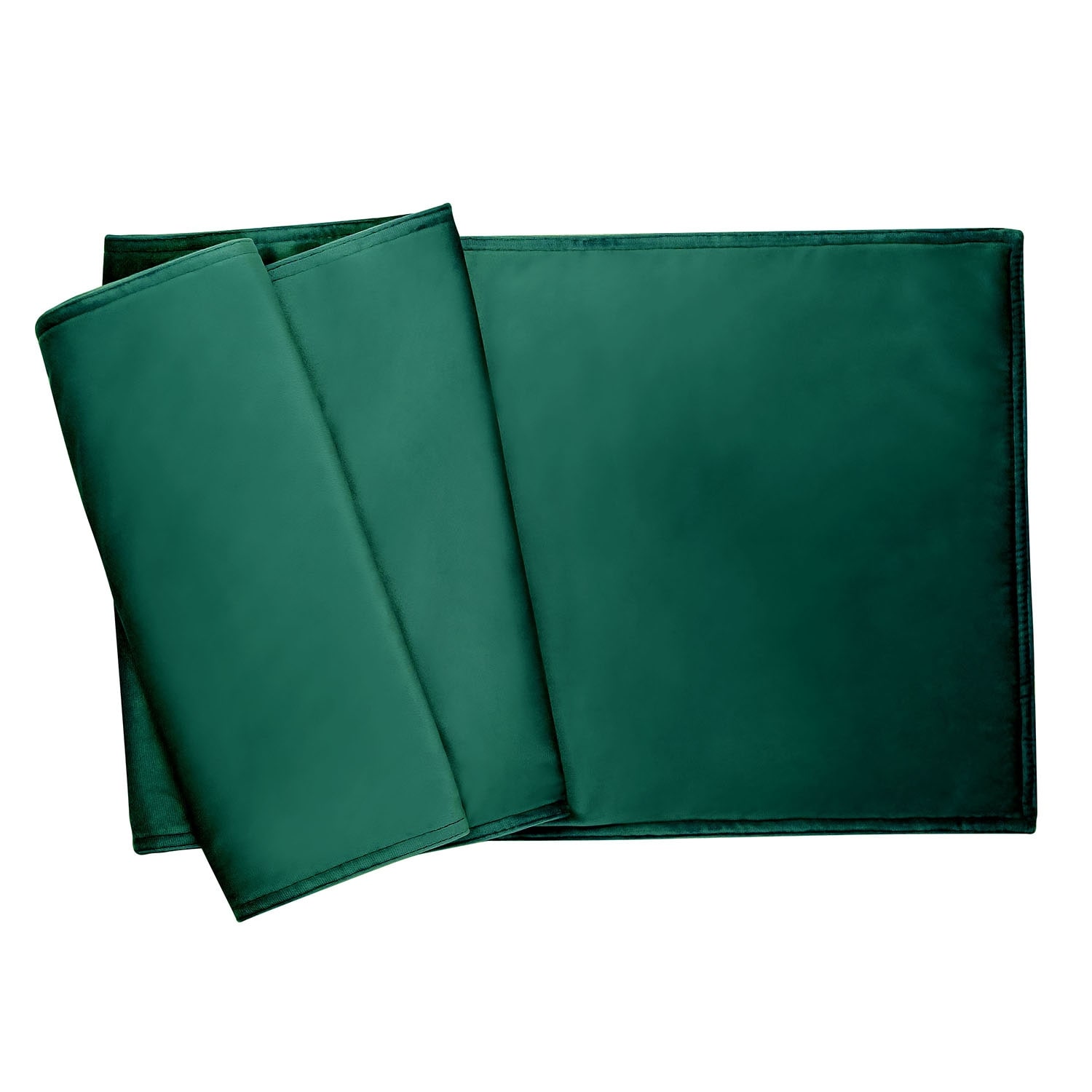 Sparkles Home Plain Table Runner Emerald Velvet - Walmart.com