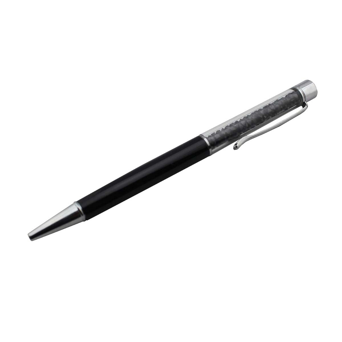 Sparkles Home Rhinestone Crystal-Filled Pen Black - Walmart.com