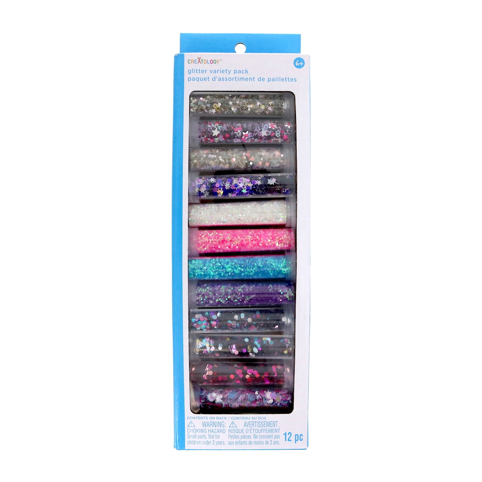 Creatology, Sparkles & Shapes Glitter Shaker Variety Pack, 12 Tubes ...