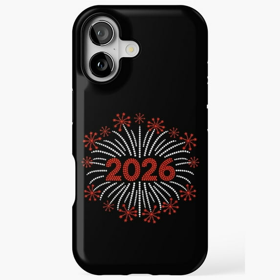 Sparkling 2026 Rhinestone Bling Party Celebration iPhone 17 through 11 ...