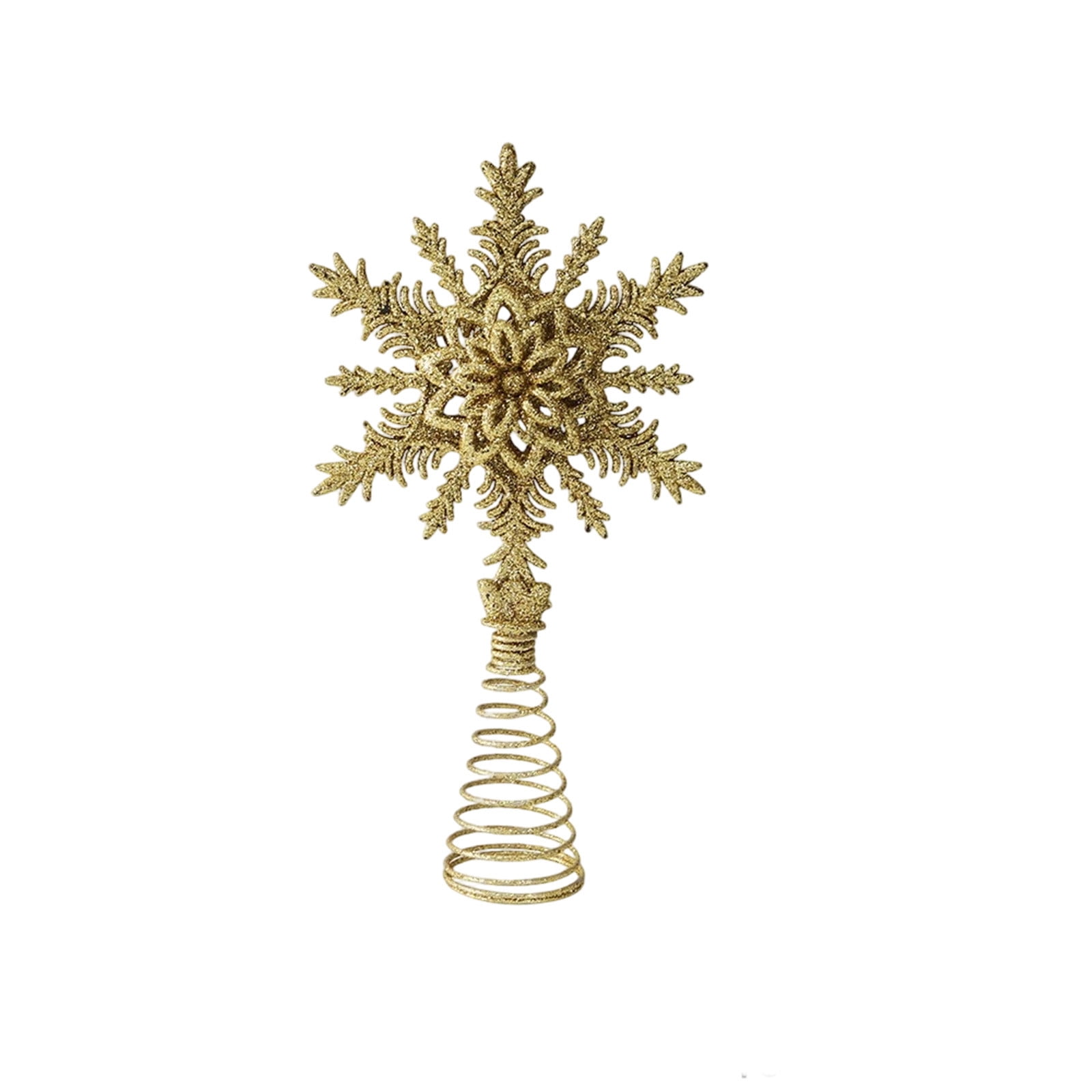 Sparkling 3D Christmas Tree Topper Star with Radiating Layers, Festive ...
